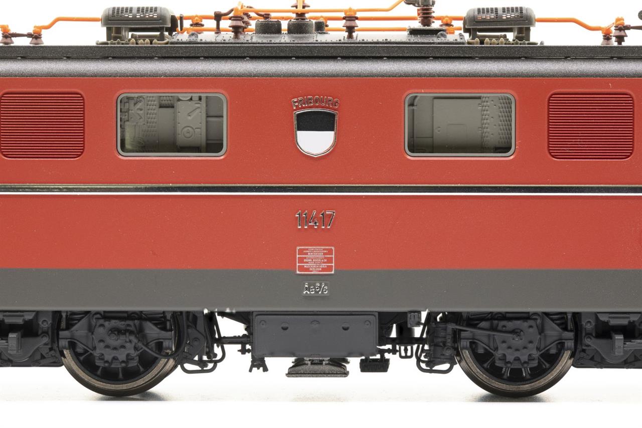 Piko H0 (AC Sound) SBB Elektrolok Ae 6/6 11417 Fribourg, rot, Ep. V ...